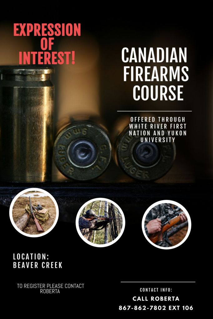 Canadian Firearms Course – White River First Nation